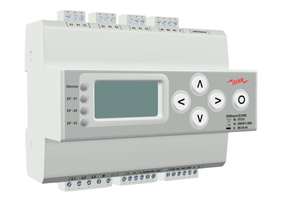 DEHNrecord SD EPMS sets new standards in remote monitoring of CP system